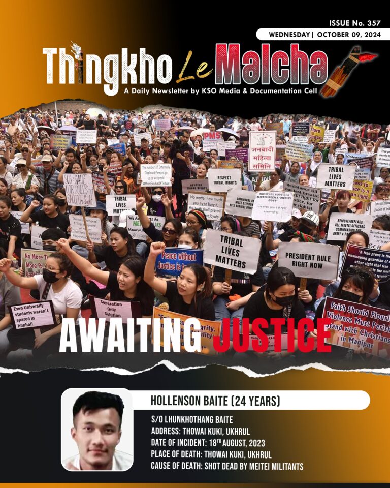 9th October, 2024 - Thingkho le Malcha
